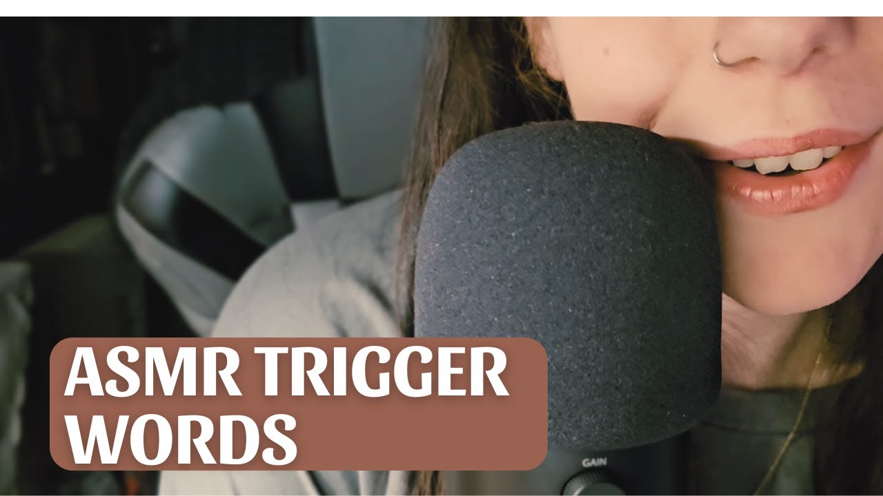 ASMR Trigger Words - whispering in german - YouTube