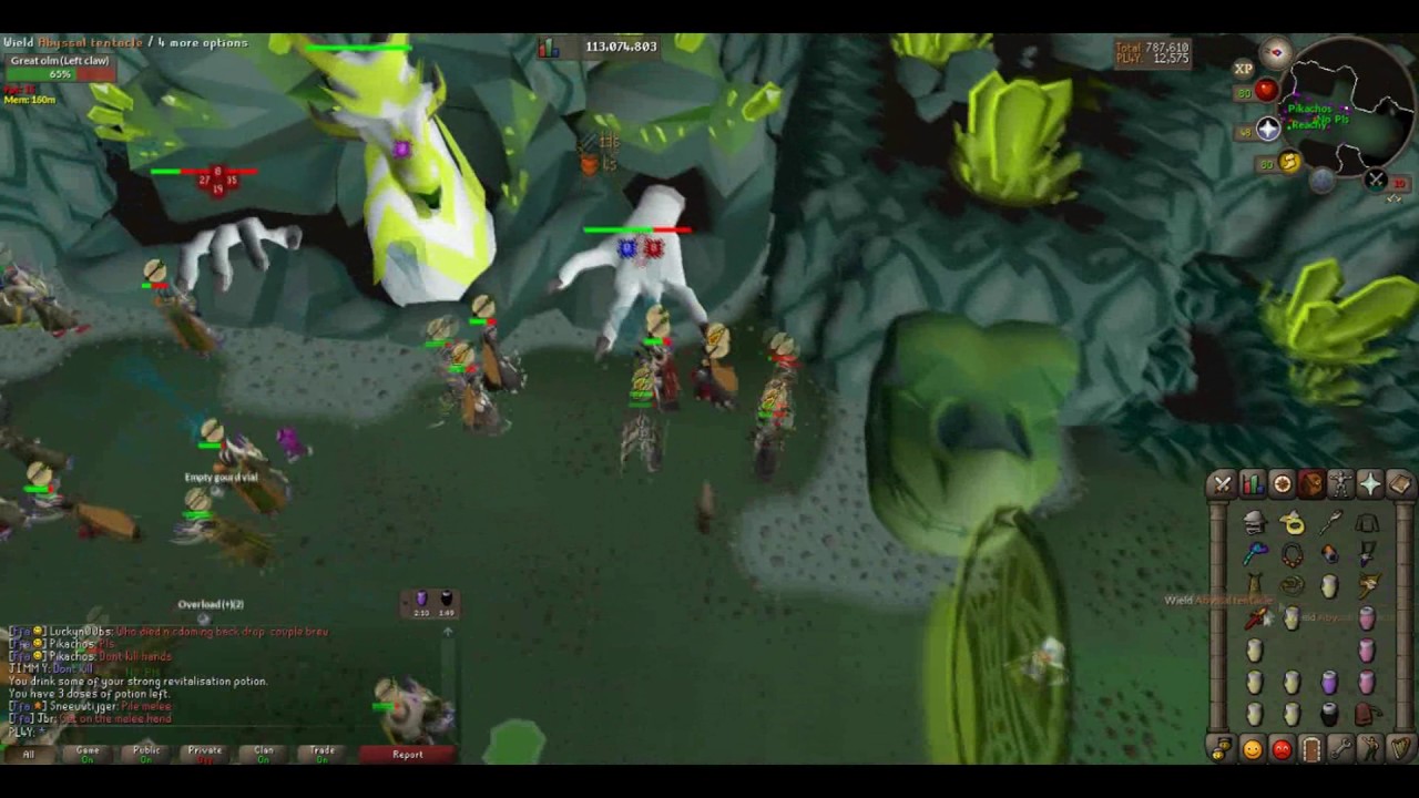 OSRS Organzied 38 Man Raid FFA DOUBLE LOOT - YouTube