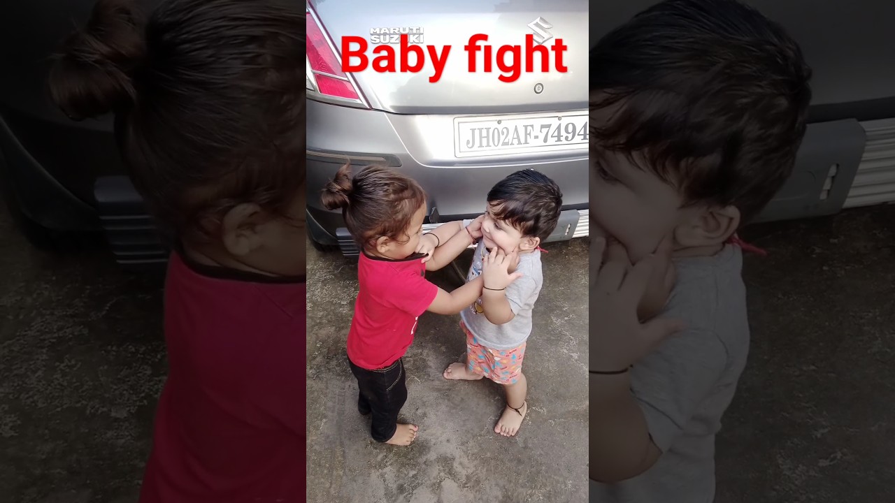 BABY FIGHT #baby #fight #love - YouTube