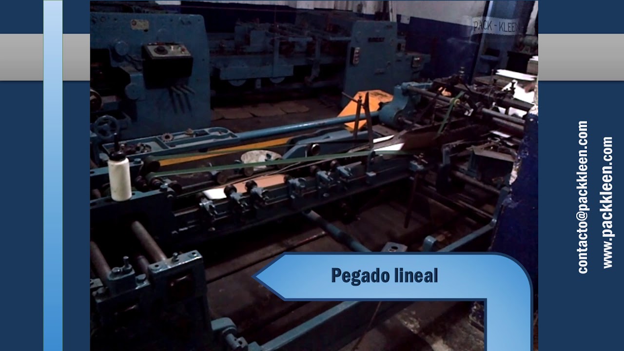 Pegado Lineal por Packkleen - YouTube