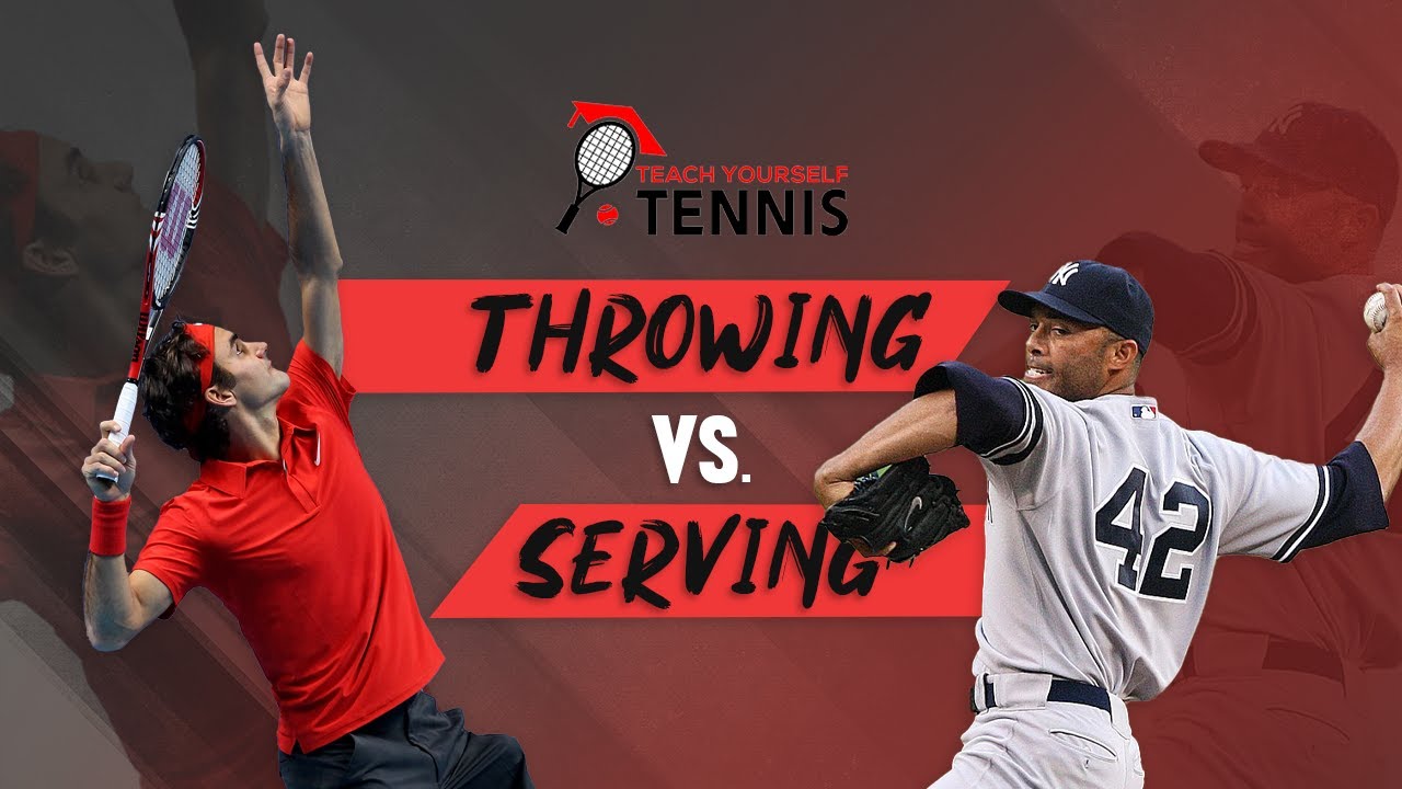 Throwing vs Serving - YouTube