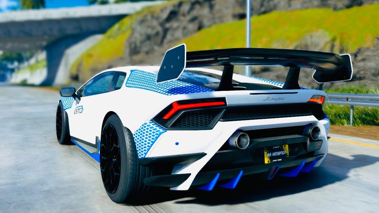 1383HP Huracan STO - Motorfest - PS5 4K - Logitech G29 - YouTube