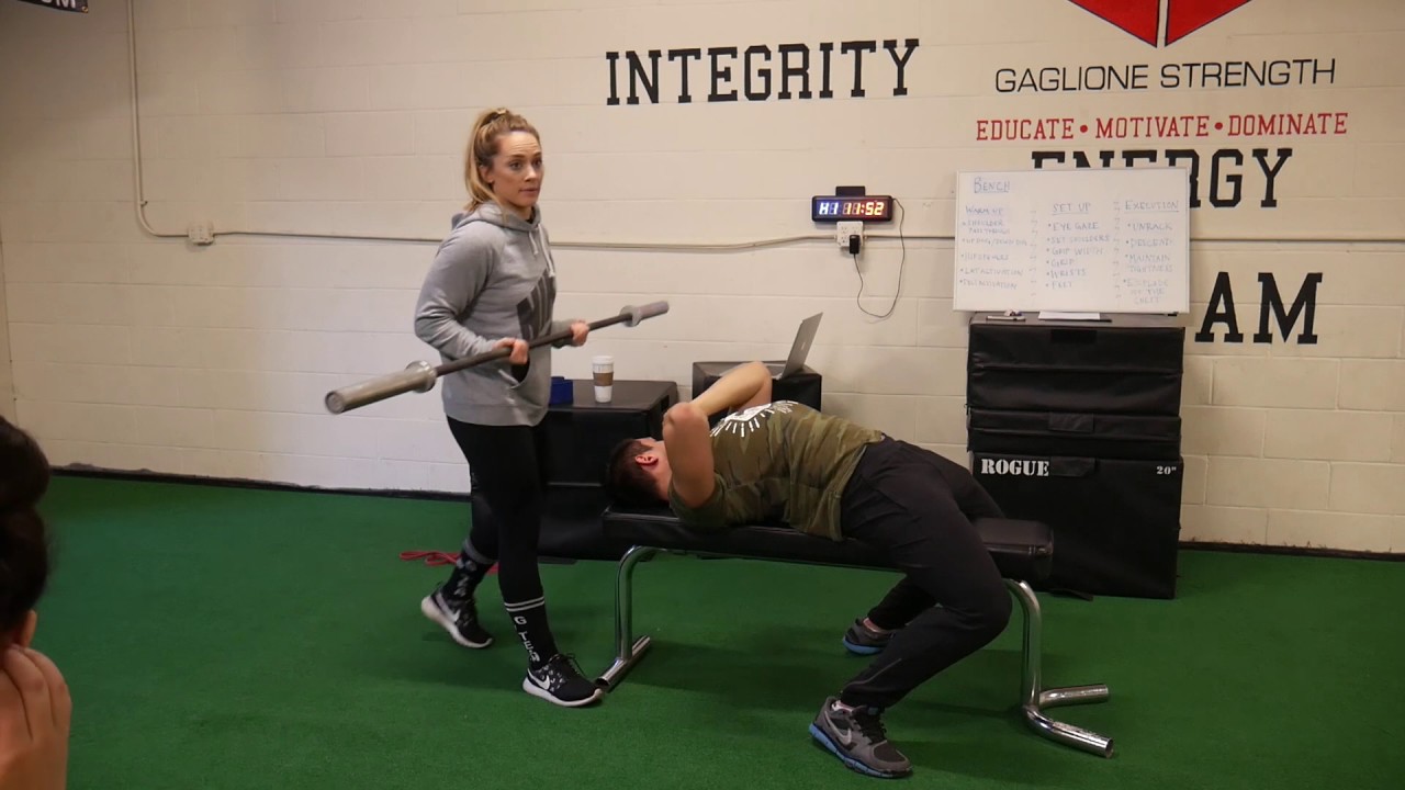 Women's Guide to Benching with Meg Squats - YouTube