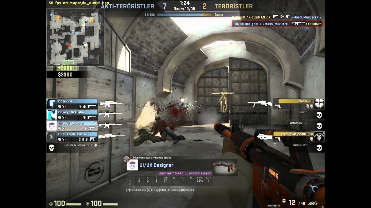 Counter Strike Global Offensive - wall hack - YouTube