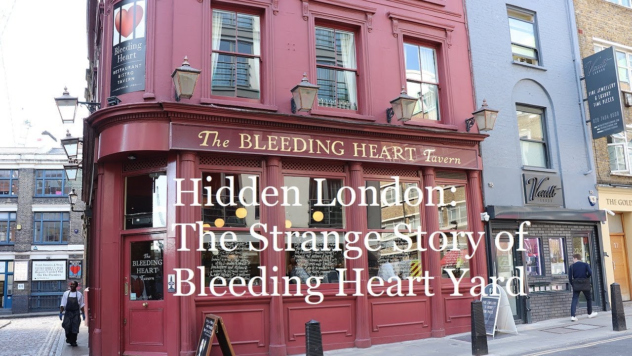 Hidden London: The Strange Story of Bleeding Heart Yard - YouTube