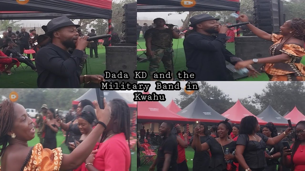 aww these ladies fall in luv with Dada KD with his performance in Kwahu ...