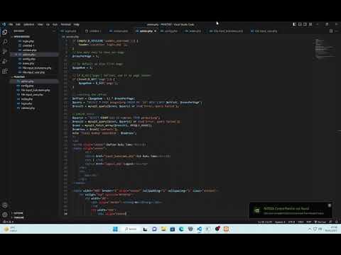 praktik8, part7 admin php 2 - YouTube