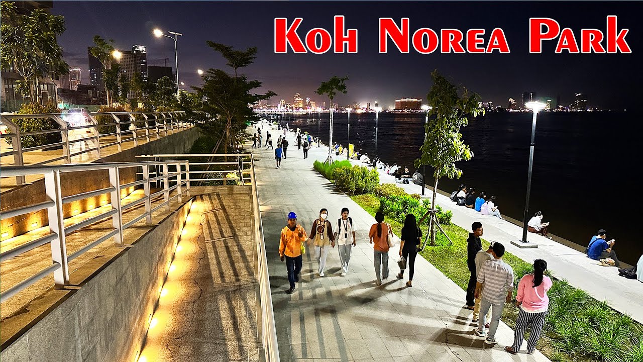 Koh Norea Park Relaxing & Ride On Koh Norea New Place In Phnom Penh ...
