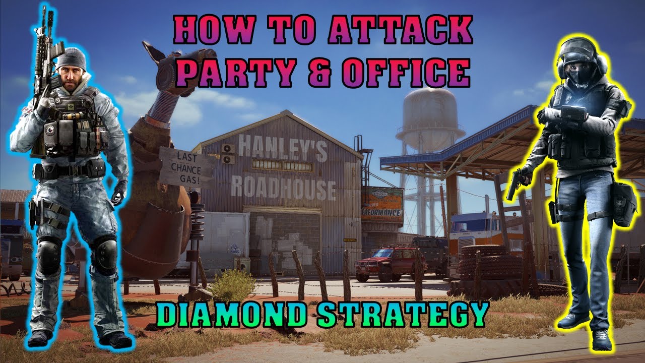 Outback | Attack Guide: Party & Office | Siege Strategy - YouTube