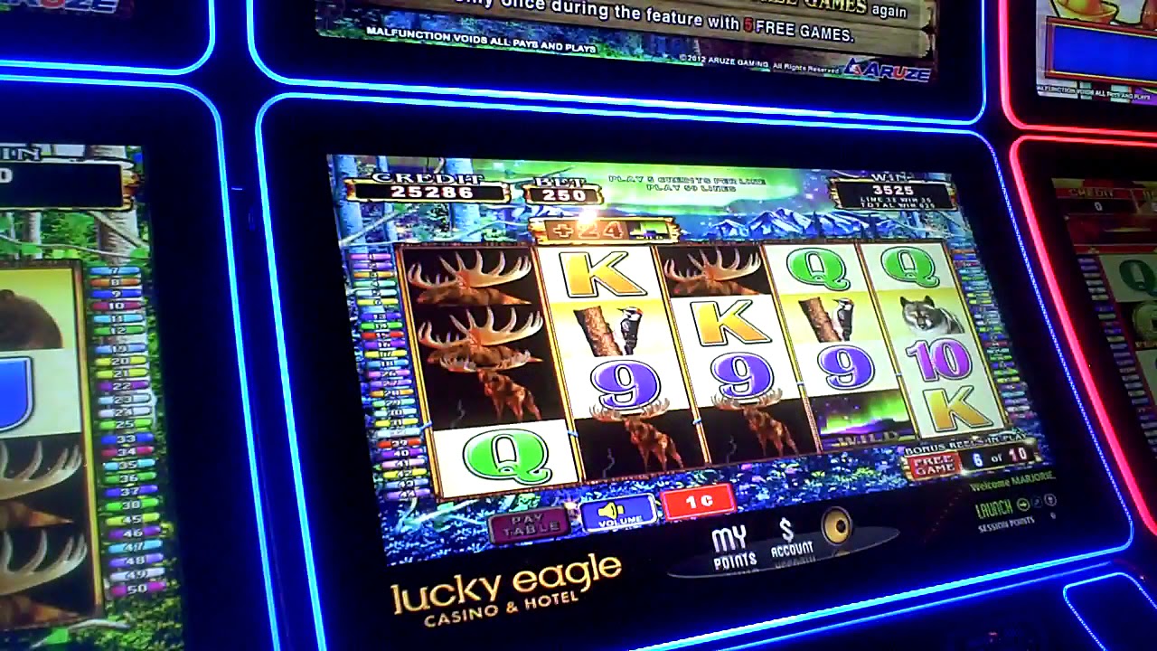 Roosevelt Slot Machine Bonus - YouTube