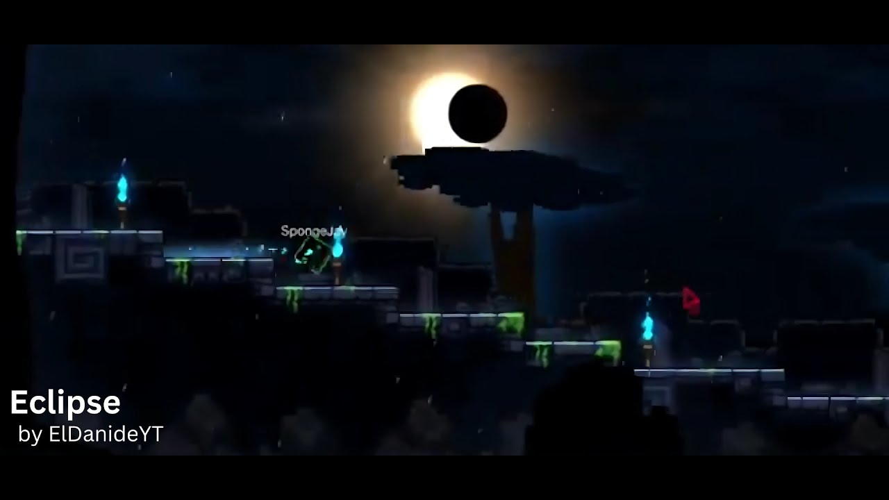 "Eclipse" by ElDanideYT 100% All Coins | Geometry Dash 2.2 - YouTube