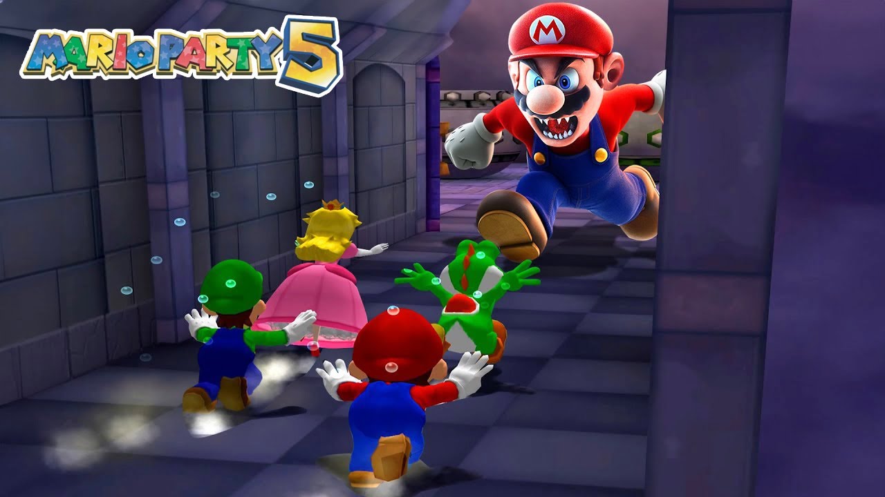 Mario Party 5 - Yoshi vs Mario vs Luigi vs Peach - YouTube