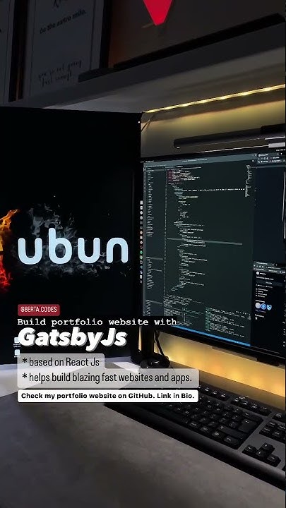Build Portfolio website with Gatsby Js. Based on react js and super fast. Learn how to use ...