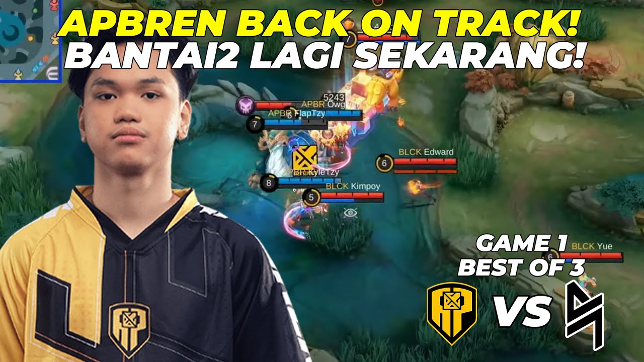 APBREN BACK ON TRACK! BANTAI2 LAGI SEKARANG! - APBREN vs BLACKLIST ...