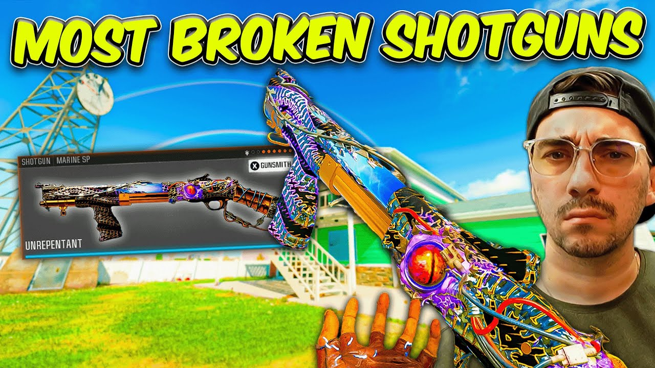 the MOST BROKEN SHOTGUNS in COD HISTORY.. - YouTube