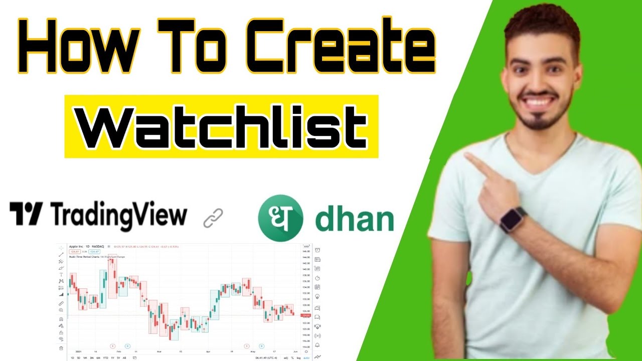 How to create Watchlist on Dhan Trading View / How to create Watchlist ...