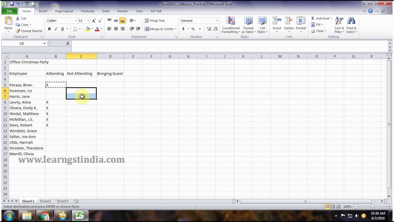 Copy Paste And Cut Paste Cell Content In Excel YouTube Copy Paste And Cut Paste Cell Content In Excel YouTube