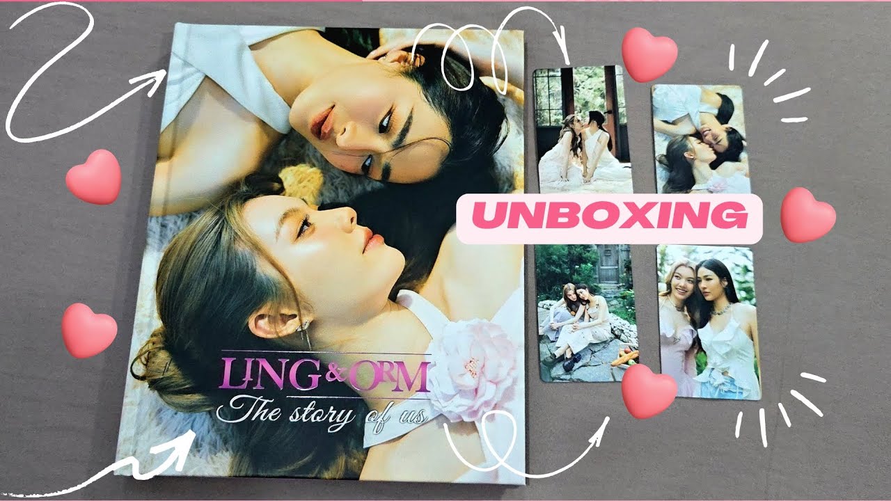 Unboxing | Ling & Orm The Story of Us Photobook - YouTube