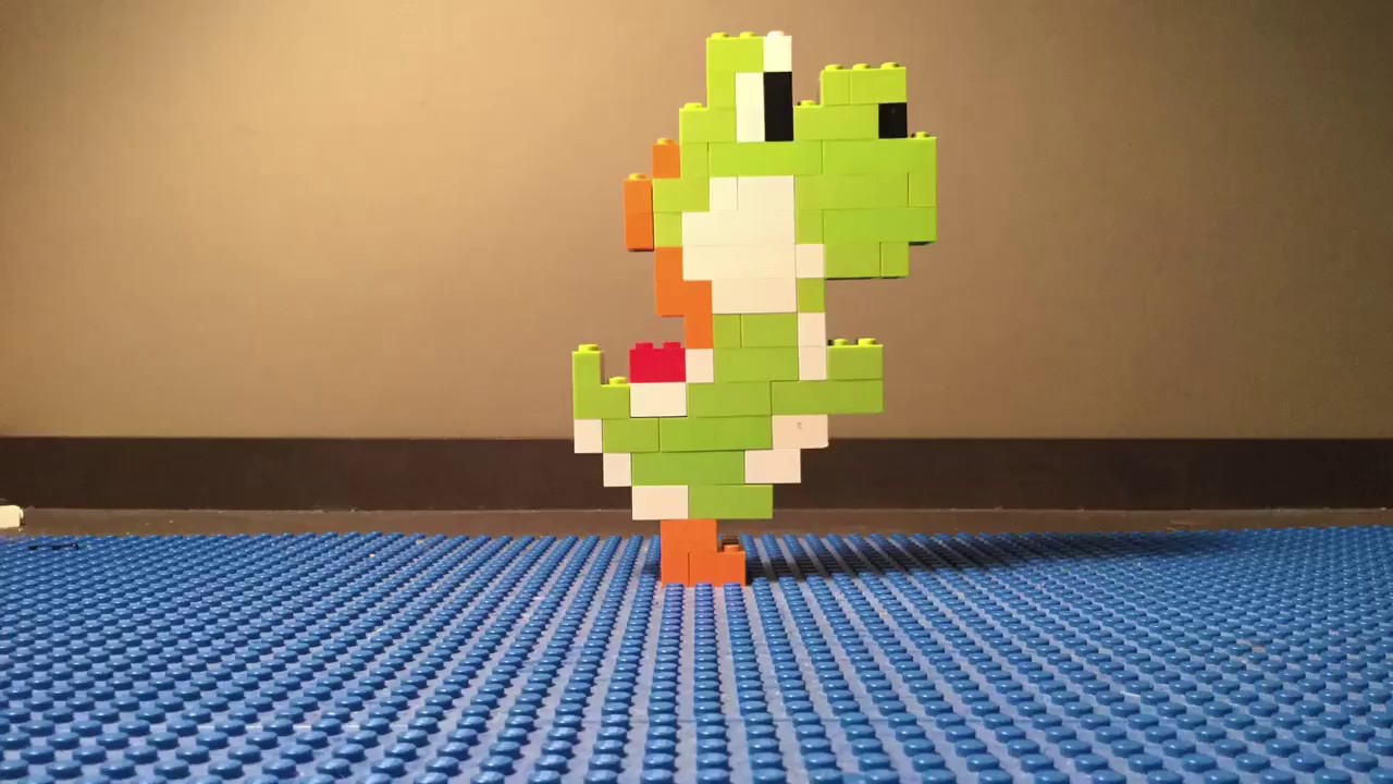 How To Make a Lego Yoshi - YouTube