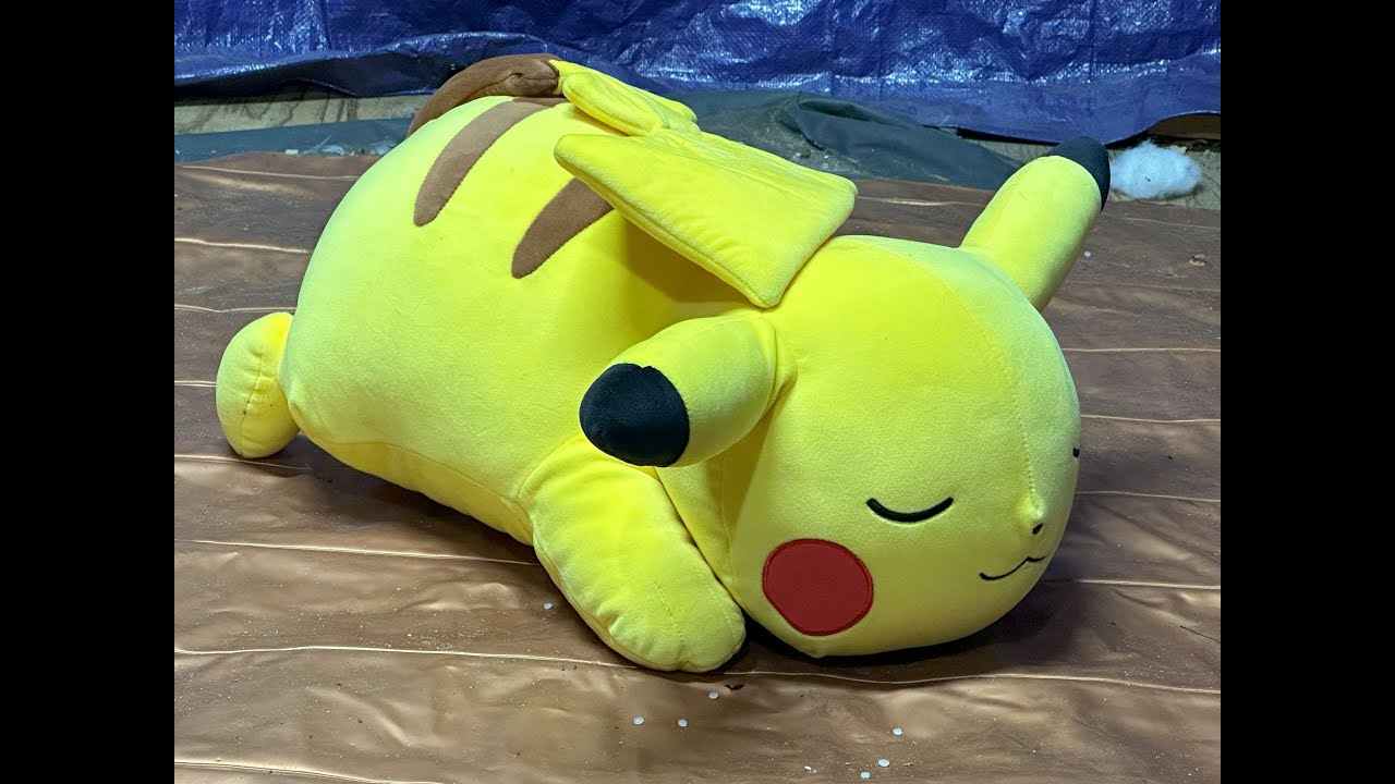 Destroy A Pikachu Stuffed Animal Ripping It To Shreds! - YouTube