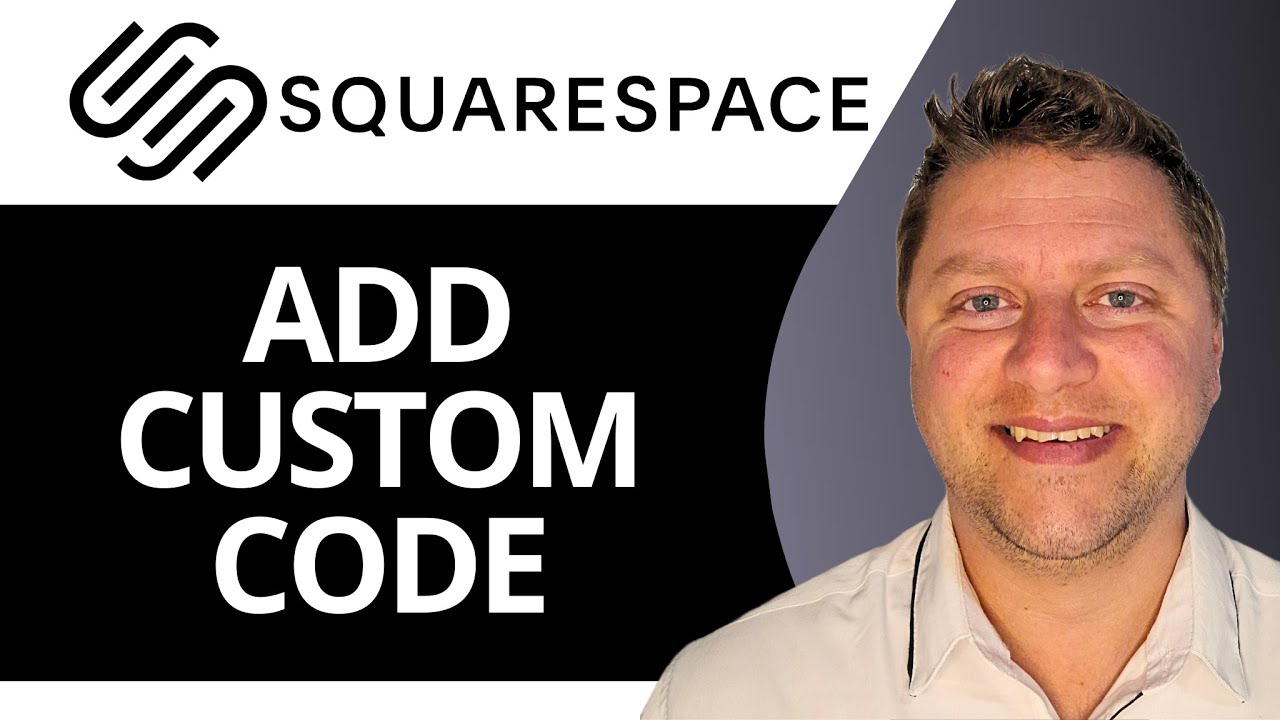 How to Add Custom Code to Squarespace | Squarespace Tutorial 2025 - YouTube
