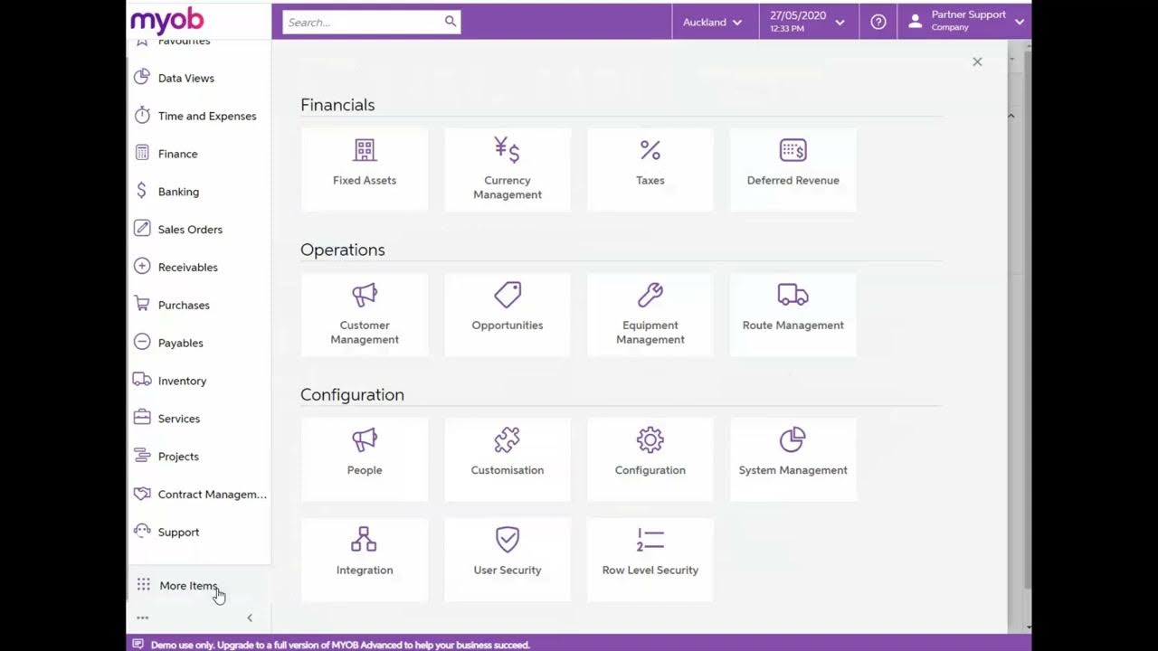 MYOB Advanced Training - Introduction - Customising the Colours and Logos - YouTube