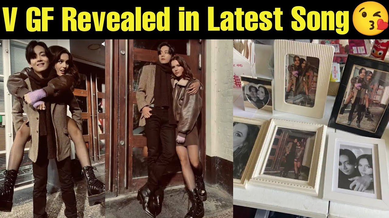 BTS GF in Latest MV 🇮🇳 BTS V Girlfriend in Fri(end)s Song Full ...