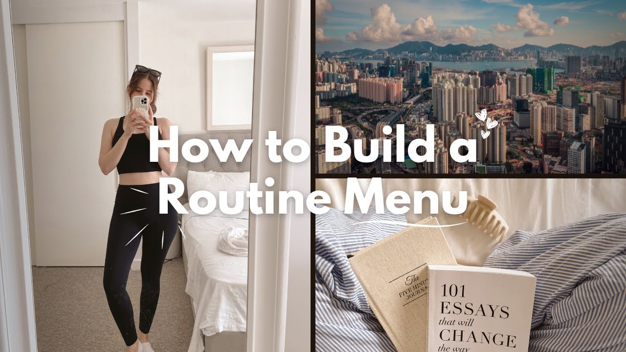 How to stick to your routines and live a better life. - YouTube