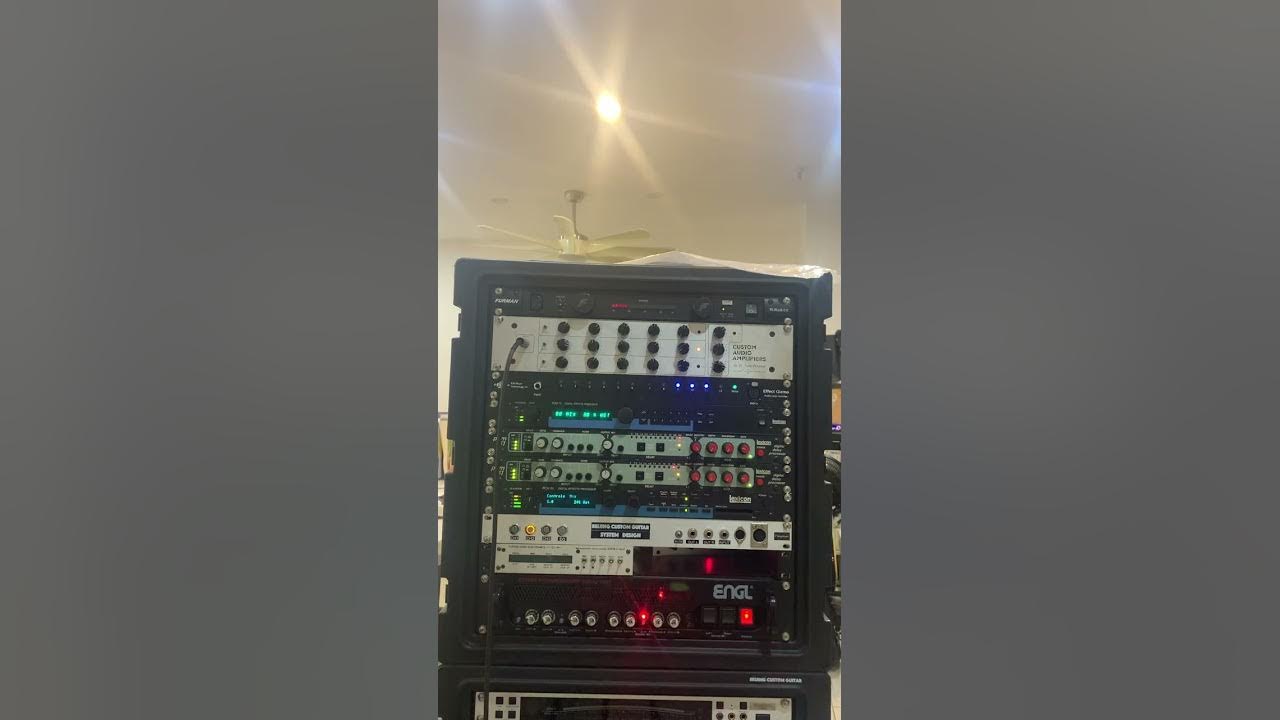 【吉他机架系统设计】custom audio 3+se 机架系统 rjm lexicon pcm70 lexicon pcm42 lexicon pcm80 engl 850 poweramp ...