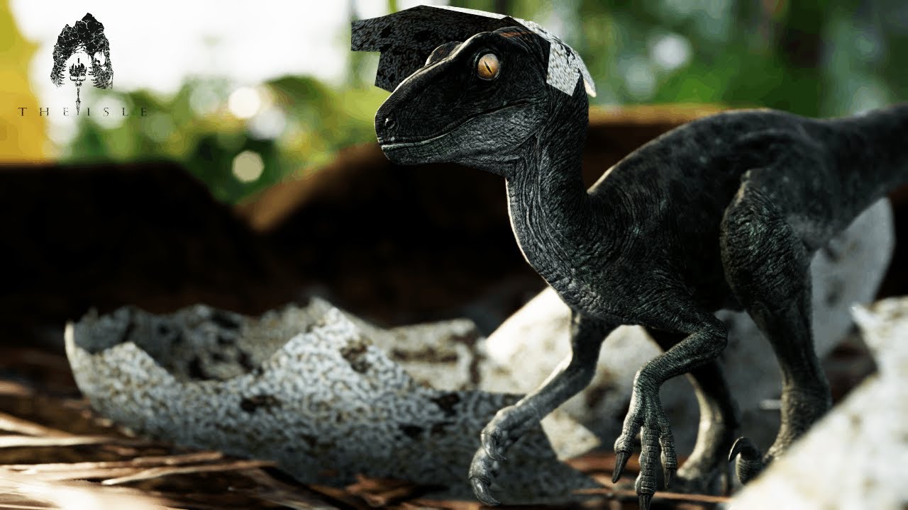 The Isle Evrima - Back at it again - Baby Utah Hatching and Night ...