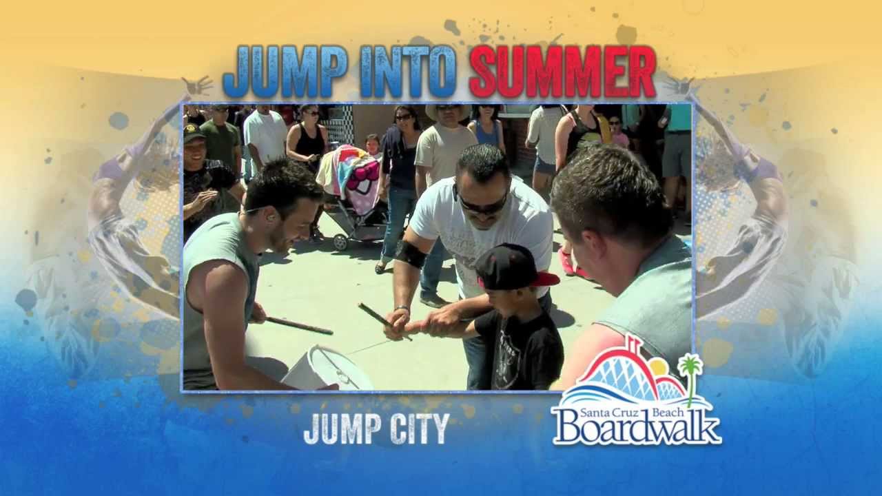 Santa Cruz Beach Boardwalk "Jump Into Summer" Segment 2 - YouTube
