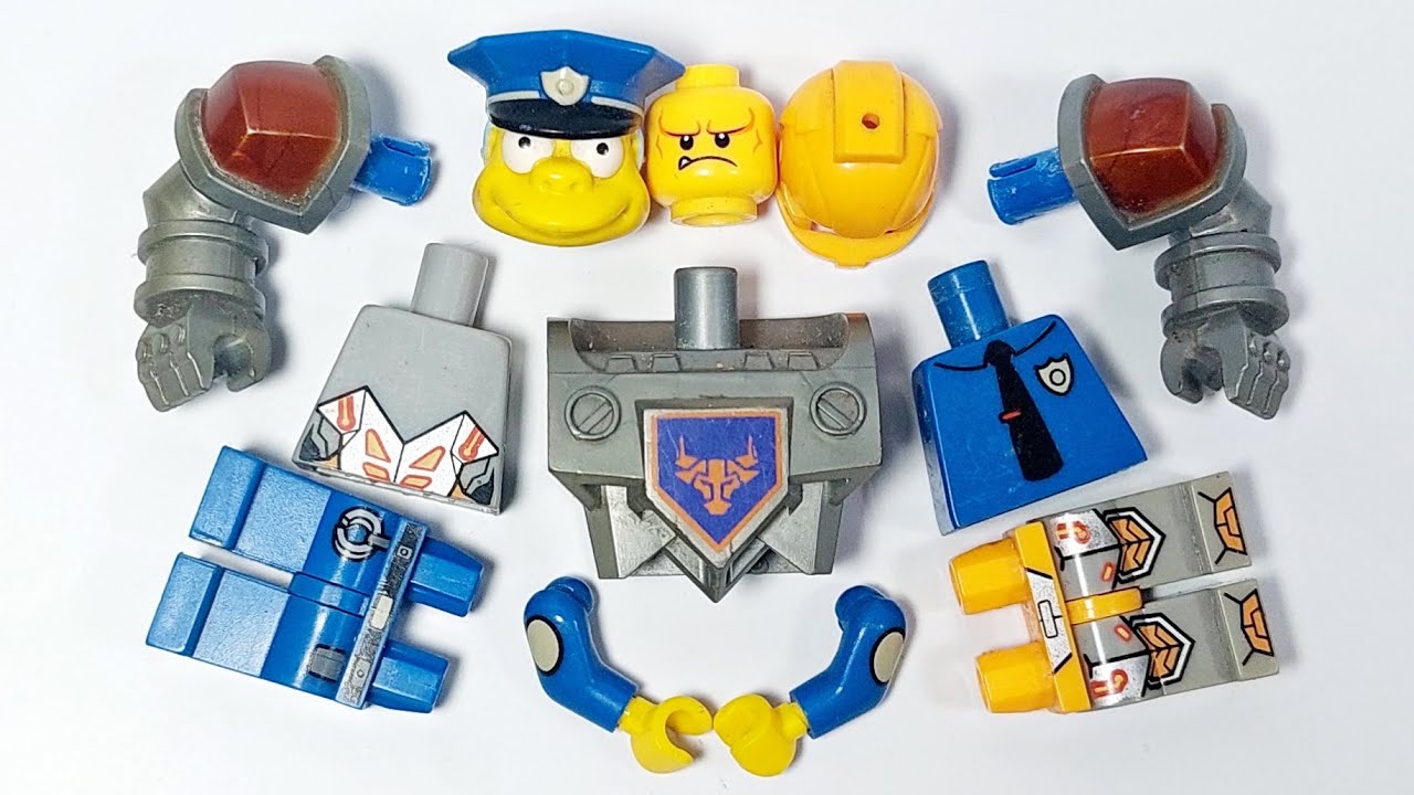 LEGO NEXO KNIGHTS WITH THE SIMPSONS POLICE | LEGO BUILD - YouTube