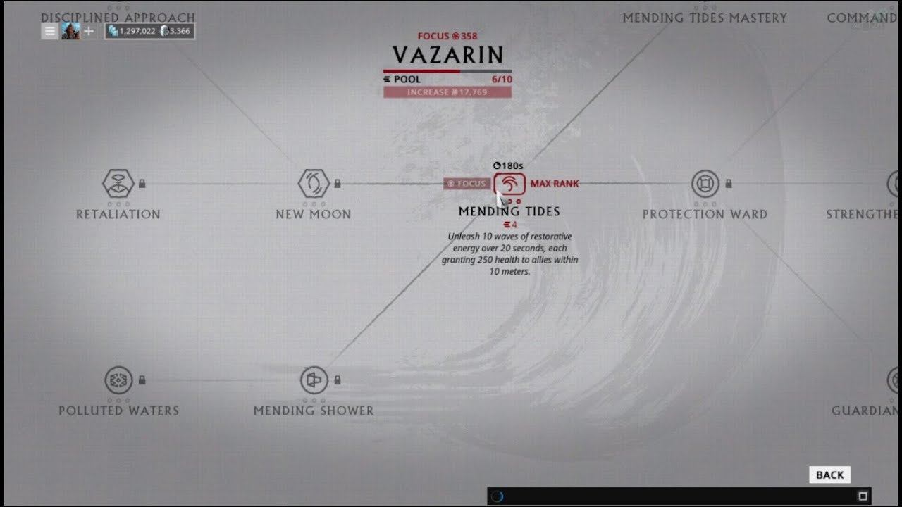 Warframe Vazarin | Mending Tides Max Rank - YouTube
