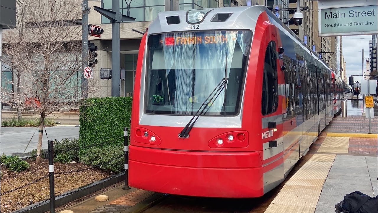 Ride The Rails: Houston METRORail (Red Line) to Wheeler SIEMENS S700 H4 ...