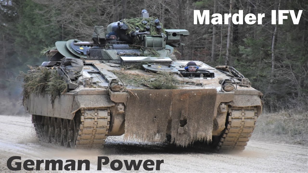 The Marder IFV's robust power makes it a durable machine on the ...