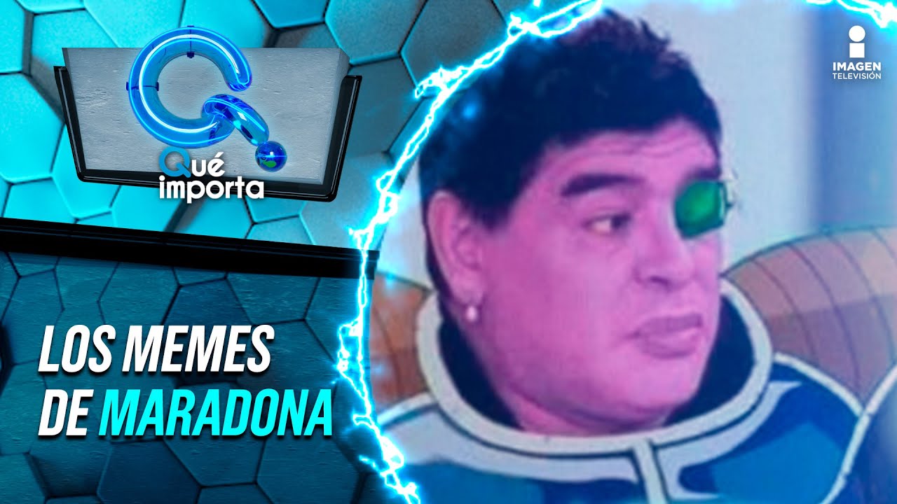 Los memes de la muerte de Maradona | Qué Importa - YouTube