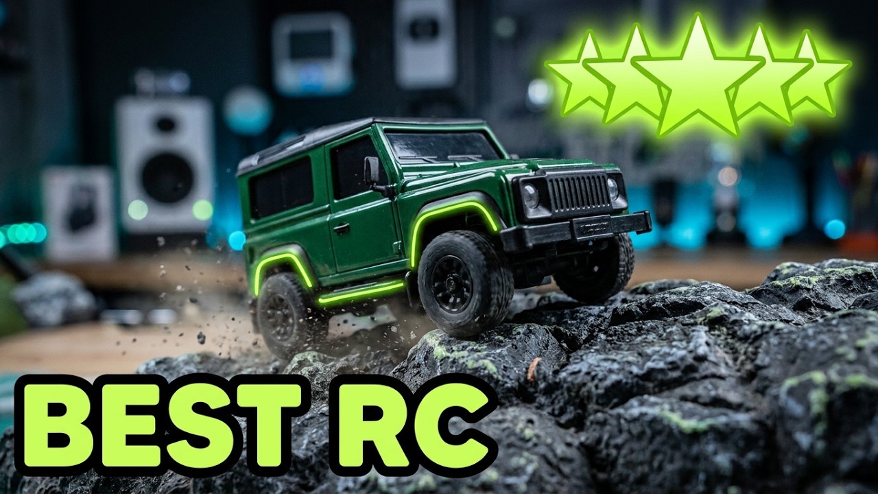 Land Rover Defender 90. Has to be the BEST 1/64 mini RC car ever ...