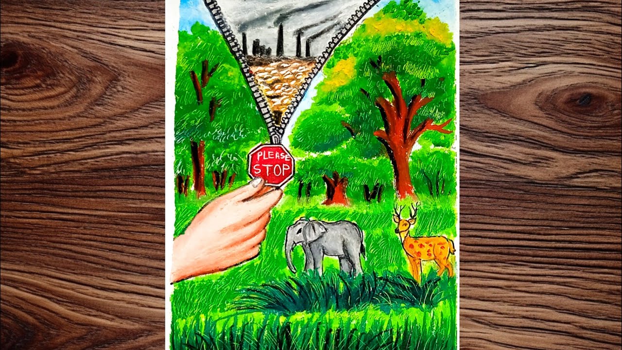 SAVE ENVIRONMENT DRAWING FOR COMPETITION |SAVE EARTH SAVE ENVIRONMENT ...