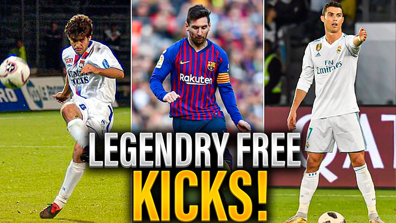 LEGENDARY FREE KICKS from Level 1 to Level 100 in Football - YouTube