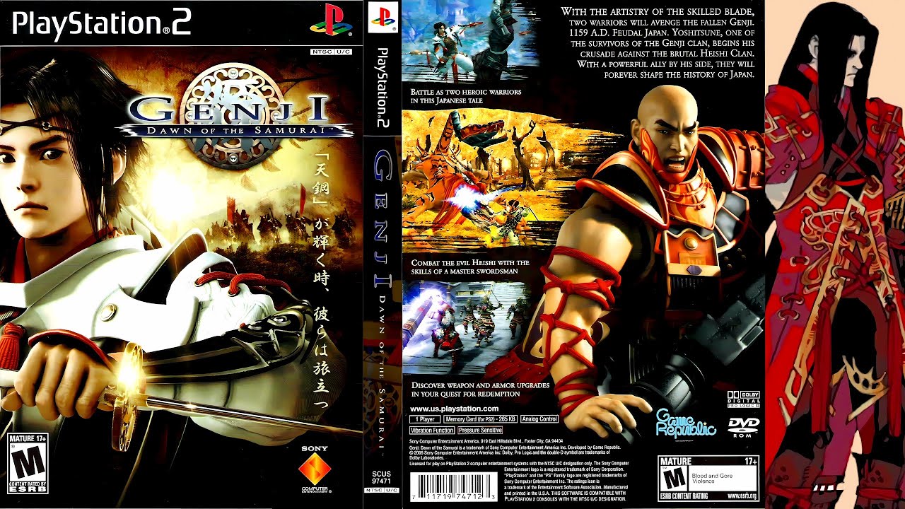 Genji: Dawn of the Samurai for PlayStation 2 | FULL GAME 4K/60 | REAL ...