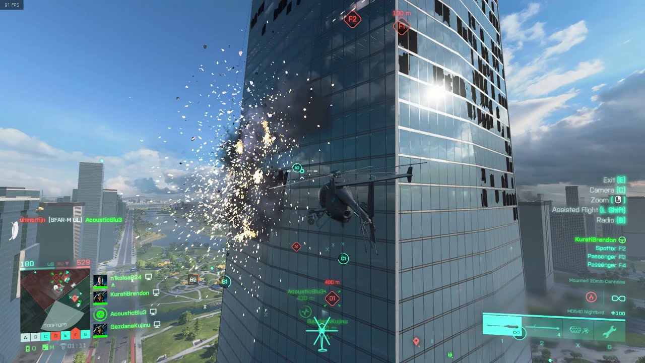 Battlefield 2042 - Building Destruction looks amazing! - YouTube