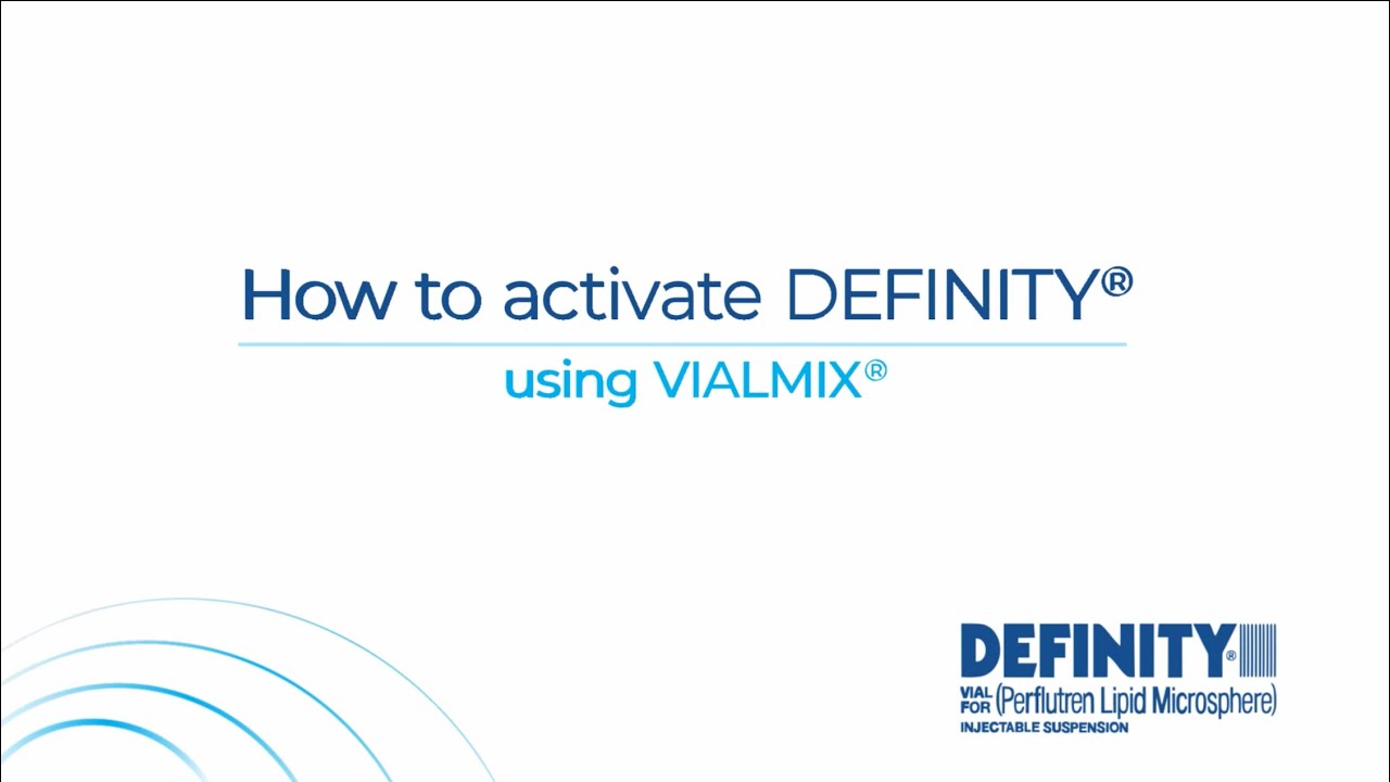 How to activate DEFINITY using VIALMIX - YouTube
