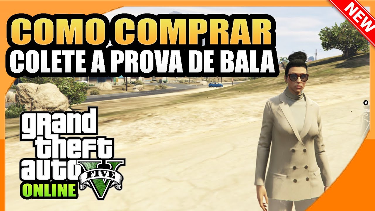 🏍️ Como Comprar Colete a Prova de Bala no GTA 5 Online Tutorial Para ...
