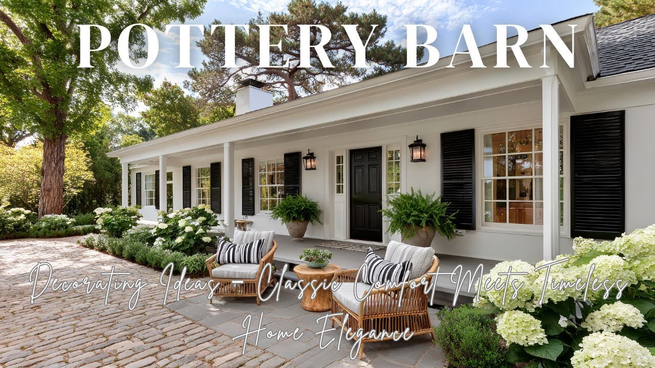 Pottery Barn Decorating Ideas – Classic Comfort Meets Timeless Home ...