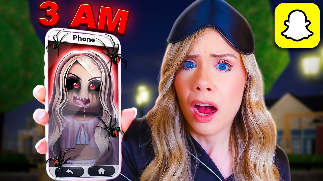 DO NOT GO ON SNAPCHAT AT 3 AM... - YouTube