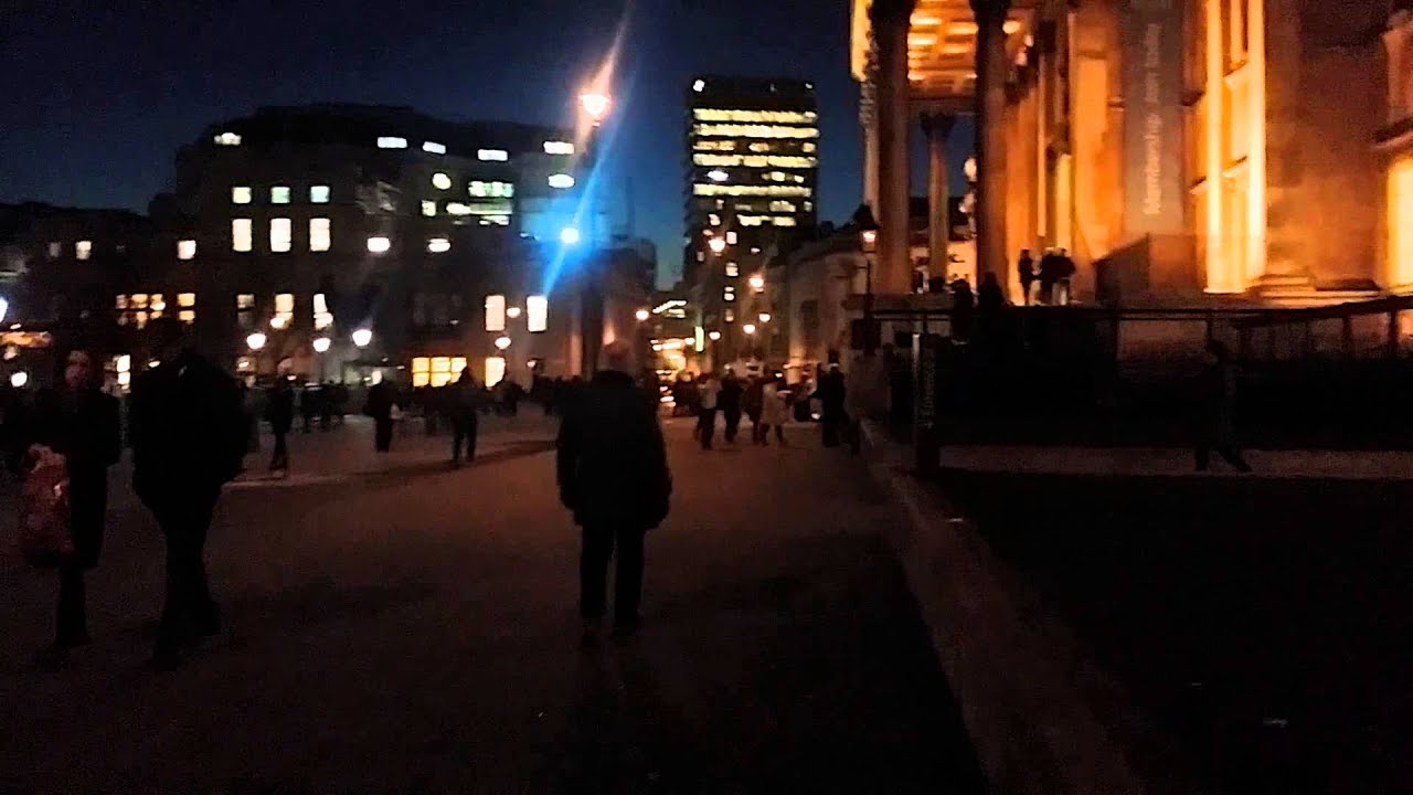 Evicted Homeless Kitchen Trafalgar Sq - YouTube