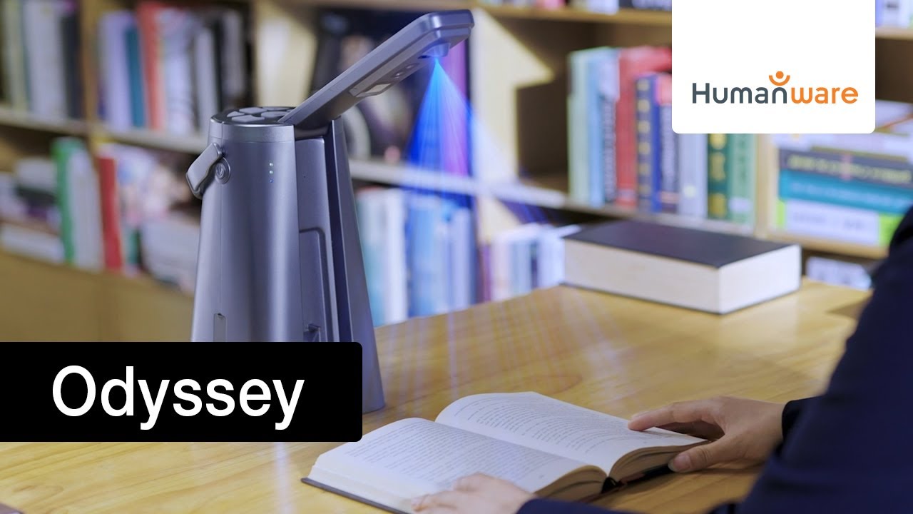Odyssey: The ultimate hands-free text reader - YouTube