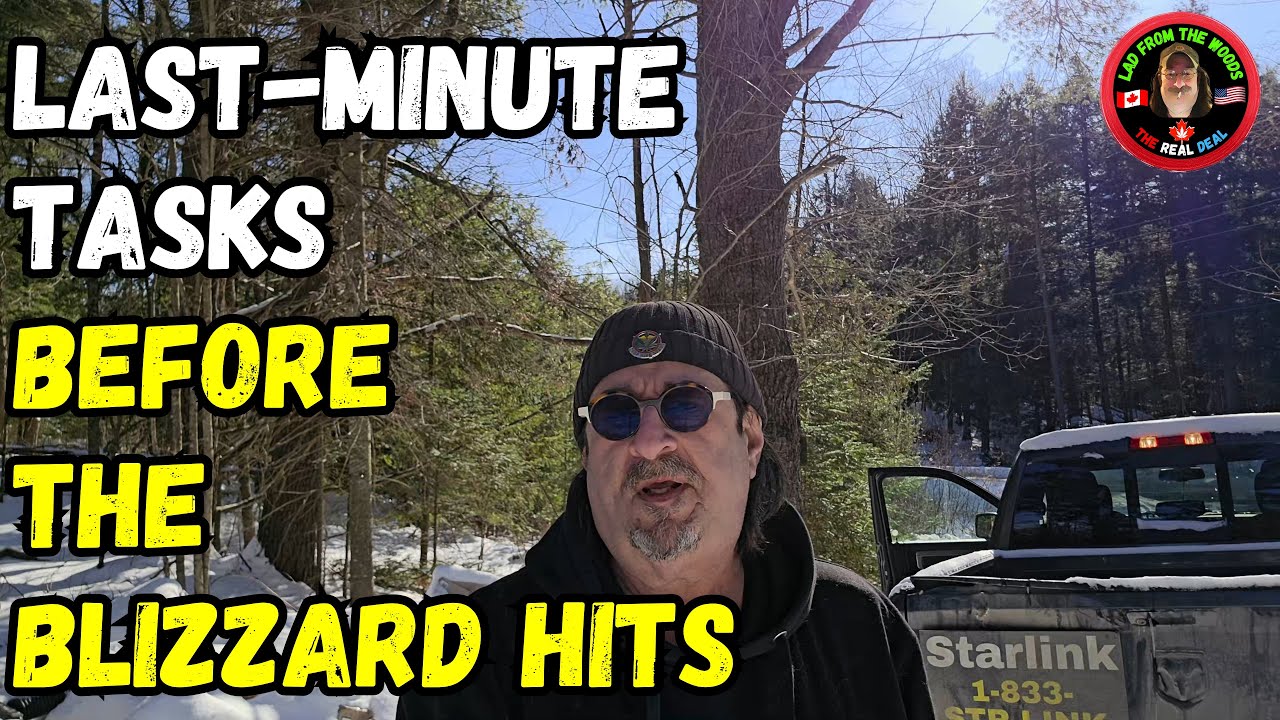 Last-Minute Tasks Before the Blizzard Hits - YouTube
