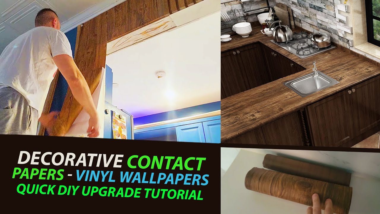 How to Install Contact Paper - Decorative Peel and Stick Wallpaper ...
