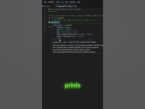 YouCode Python Loops #pythontutorial #pythontips #shorts #youcode - YouTube
